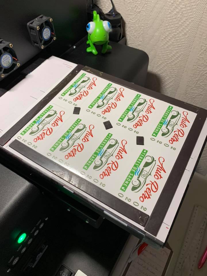 Autocollant original personnalisé - Impression et découpe - Personalis'ink